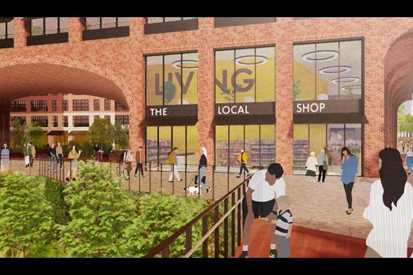 New images of Allies & Morrison’s £1.7bn ID Manchester masterplan ...